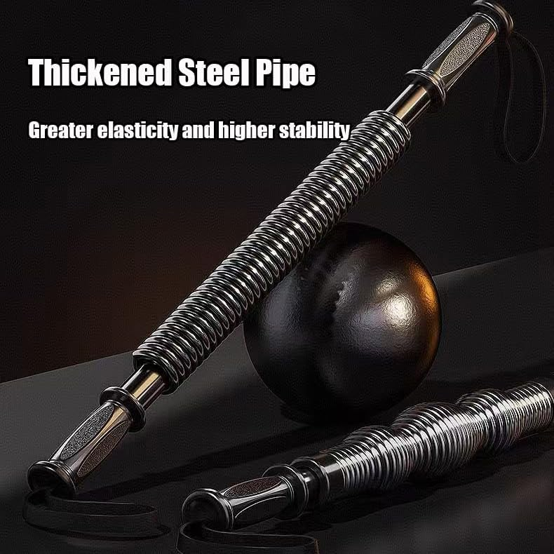 IronMax™ – Μπάρα ενδυνάμωσης με ελατήριο, έως 60 kg αντίσταση – SHOPTREND Ελλάδα