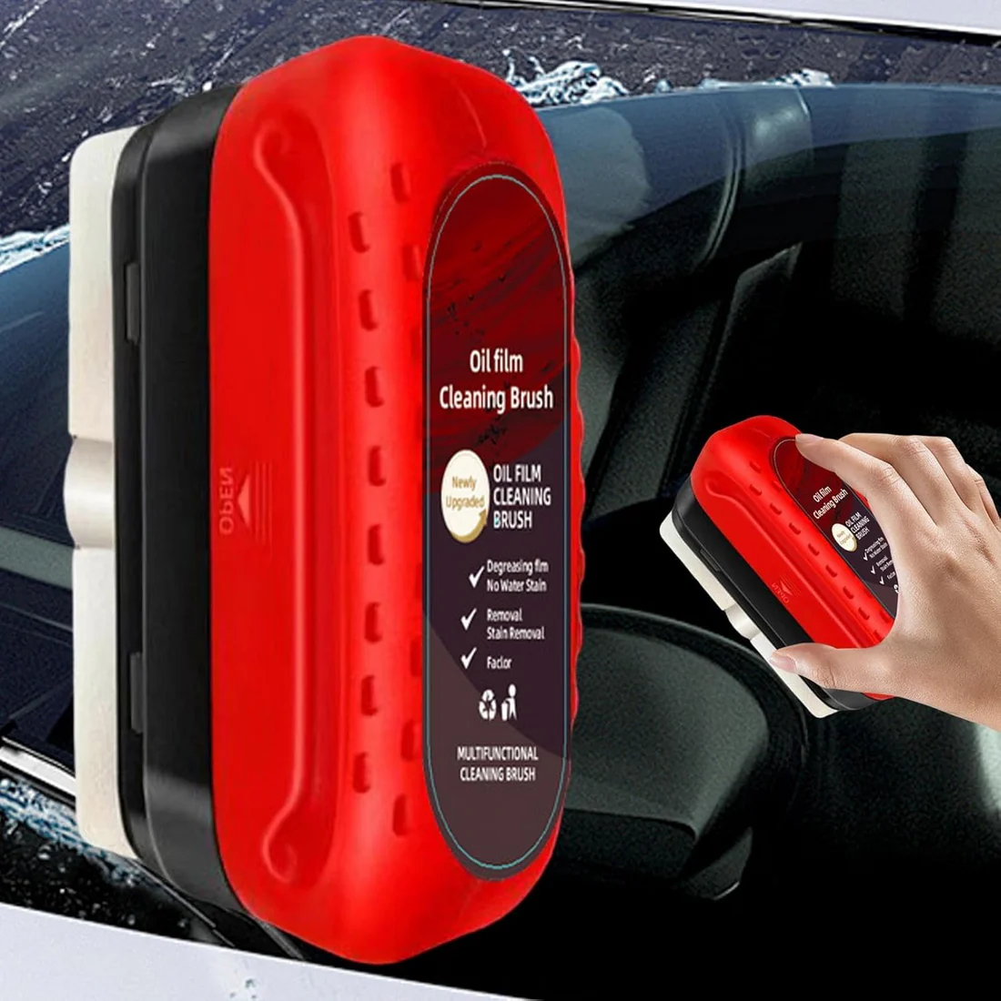 🔥ΠΡΟΣΦΟΡΑ 1+1!🔥 ClearShine™ – Επαγγελματική βούρτσα καθαρισμού παρμπρί ...